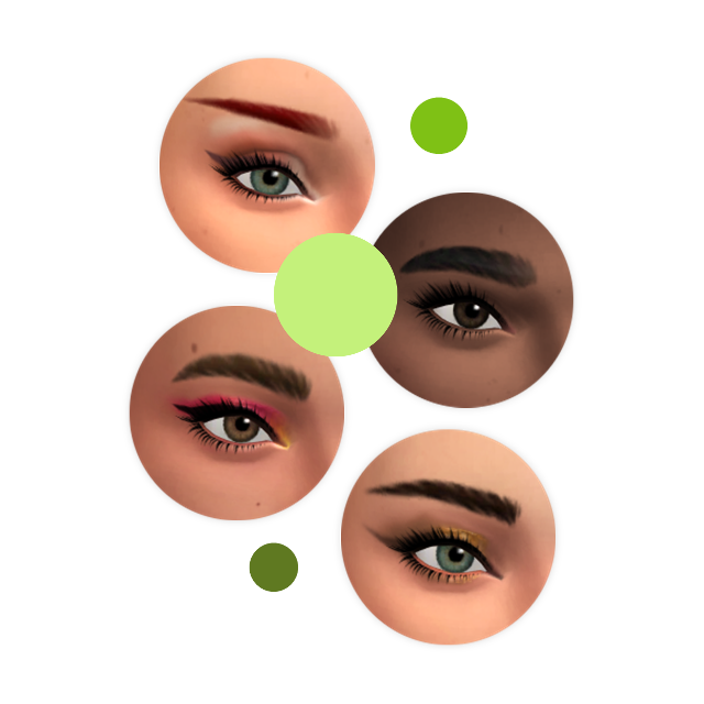 The Brow Set - The Sims 4 Create a Sim - CurseForge