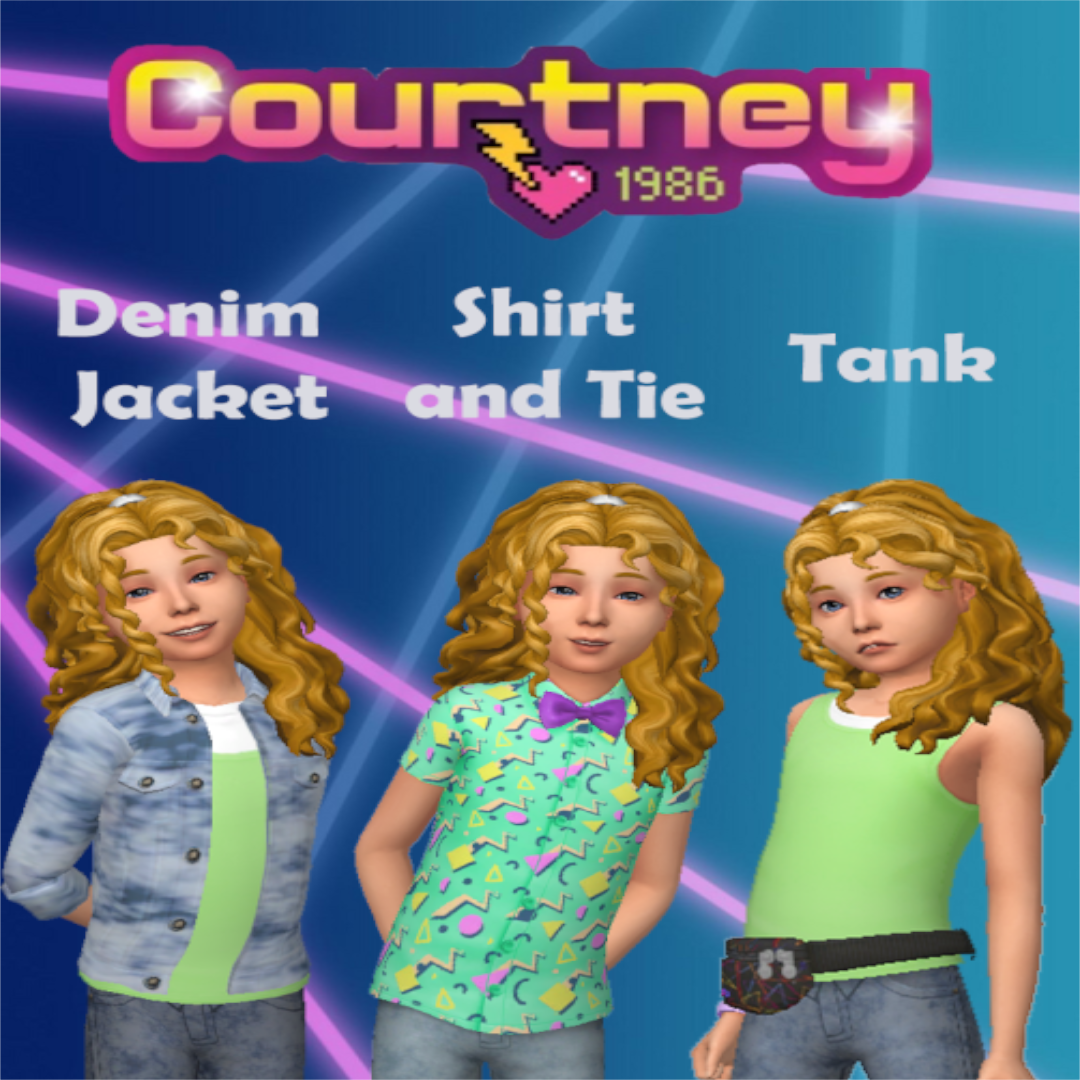 Courtney's Mix and Match Tops - Files - The Sims 4 Create a Sim ...