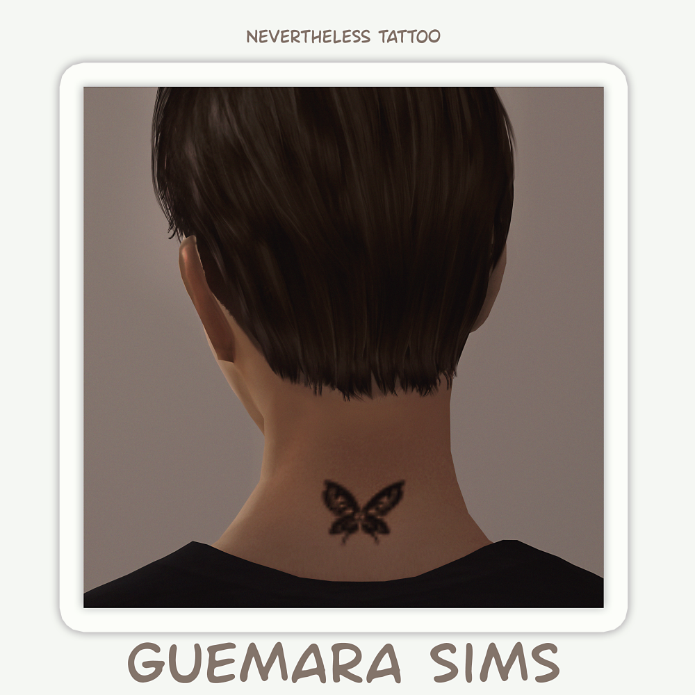Nevertheless tattoo - The Sims 4 Create a Sim - CurseForge