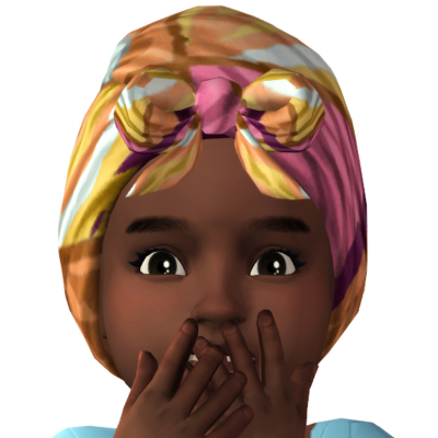 Head scarf For Toddlers - The Sims 4 Create a Sim - CurseForge