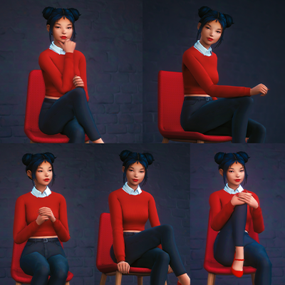 Install Modeling Poses 38 - The Sims 4 Mods - CurseForge