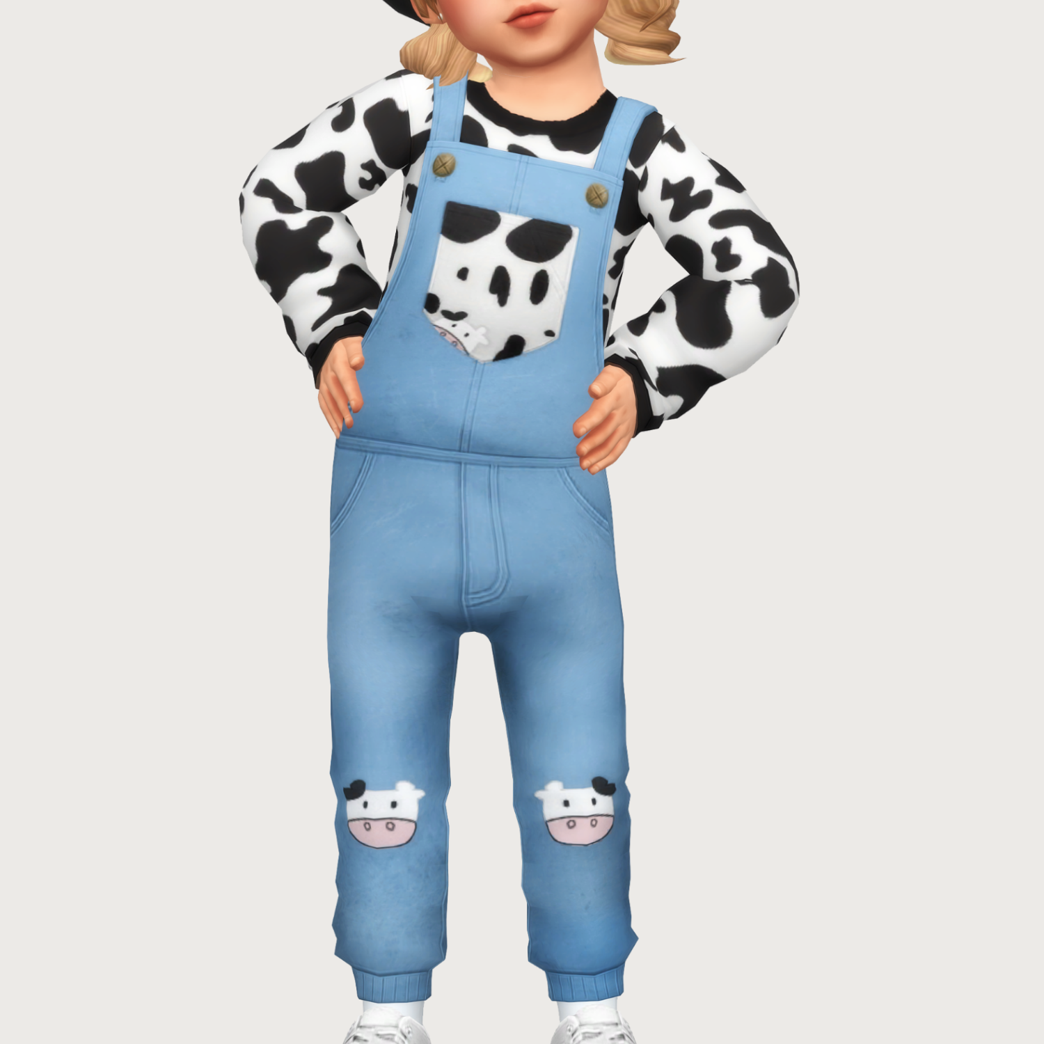 patch overalls - toddler - The Sims 4 Create a Sim - CurseForge