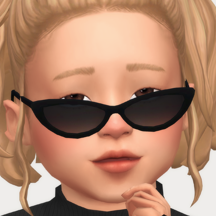 glasses pack - toddler - The Sims 4 Create a Sim - CurseForge
