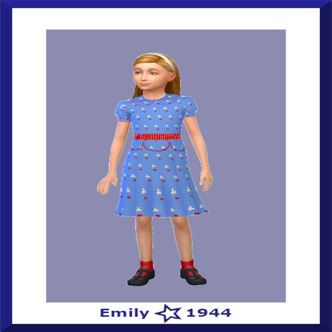Meet Emily Dress - The Sims 4 Create a Sim - CurseForge