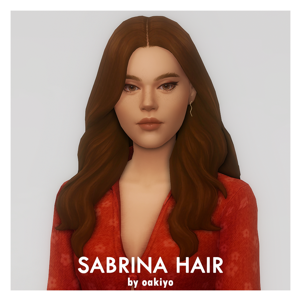 oakiyo - Sabrina Hair - The Sims 4 Create a Sim - CurseForge