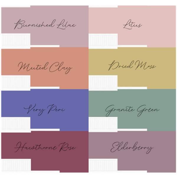 Pantone Paints Wallpapers - Muted - The Sims 4 Build / Buy - CurseForge