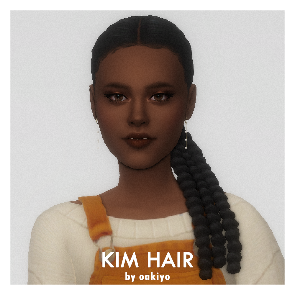 Files - oakiyo - Kim Hair - Create a Sim - The Sims 4 - CurseForge