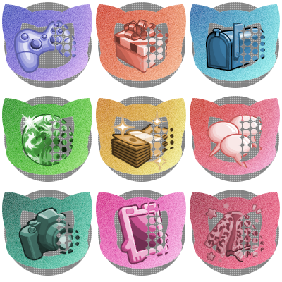 Phone Icon-Background-Overlay Replacement [Cat Version] - The Sims 4 ...