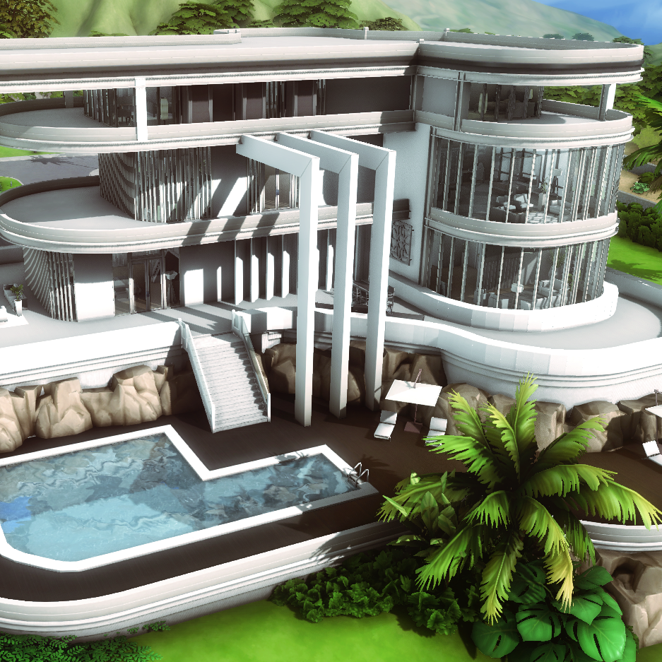 Del Sol Valley Modern Mansion - The Sims 4 Rooms / Lots - CurseForge