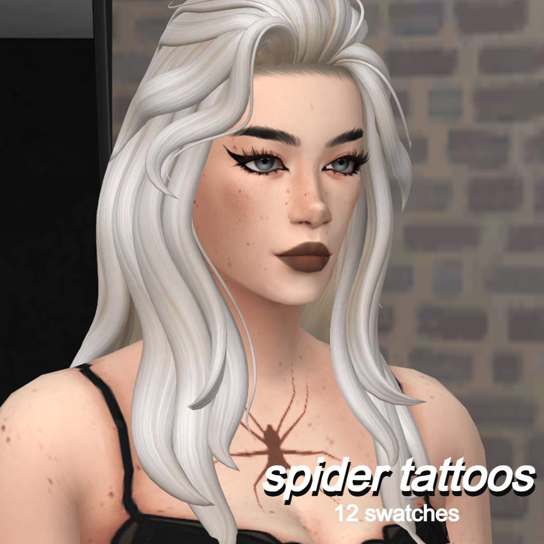 Files - spider tattoos - Create a Sim - The Sims 4 - CurseForge