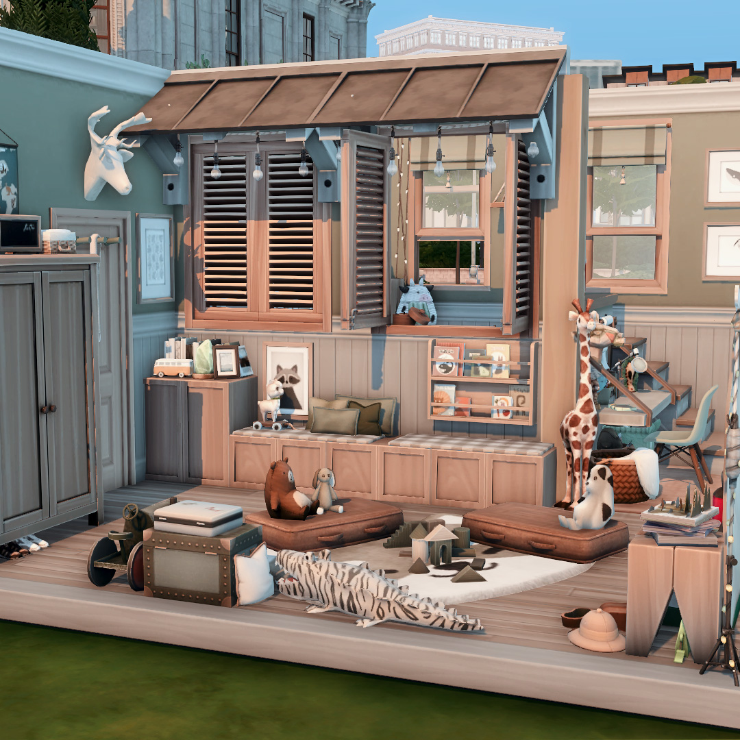 Little explorer's bedroom - Rooms / Lots - The Sims 4 - CurseForge