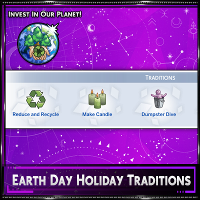 Download Earth Day Holiday Traditions - The Sims 4 Mods - CurseForge