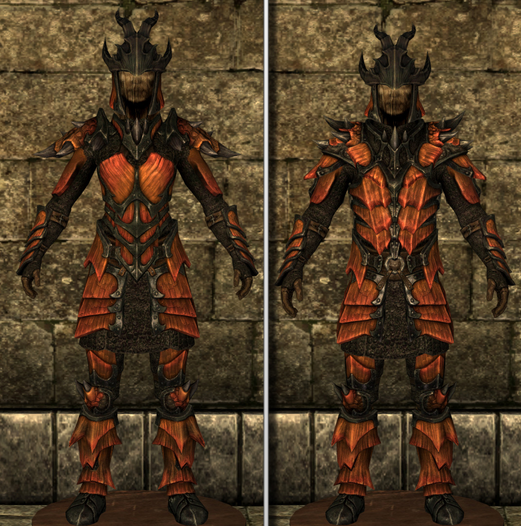 Overview Colored Dragonscale Armor Mods Projects SkyrimForge