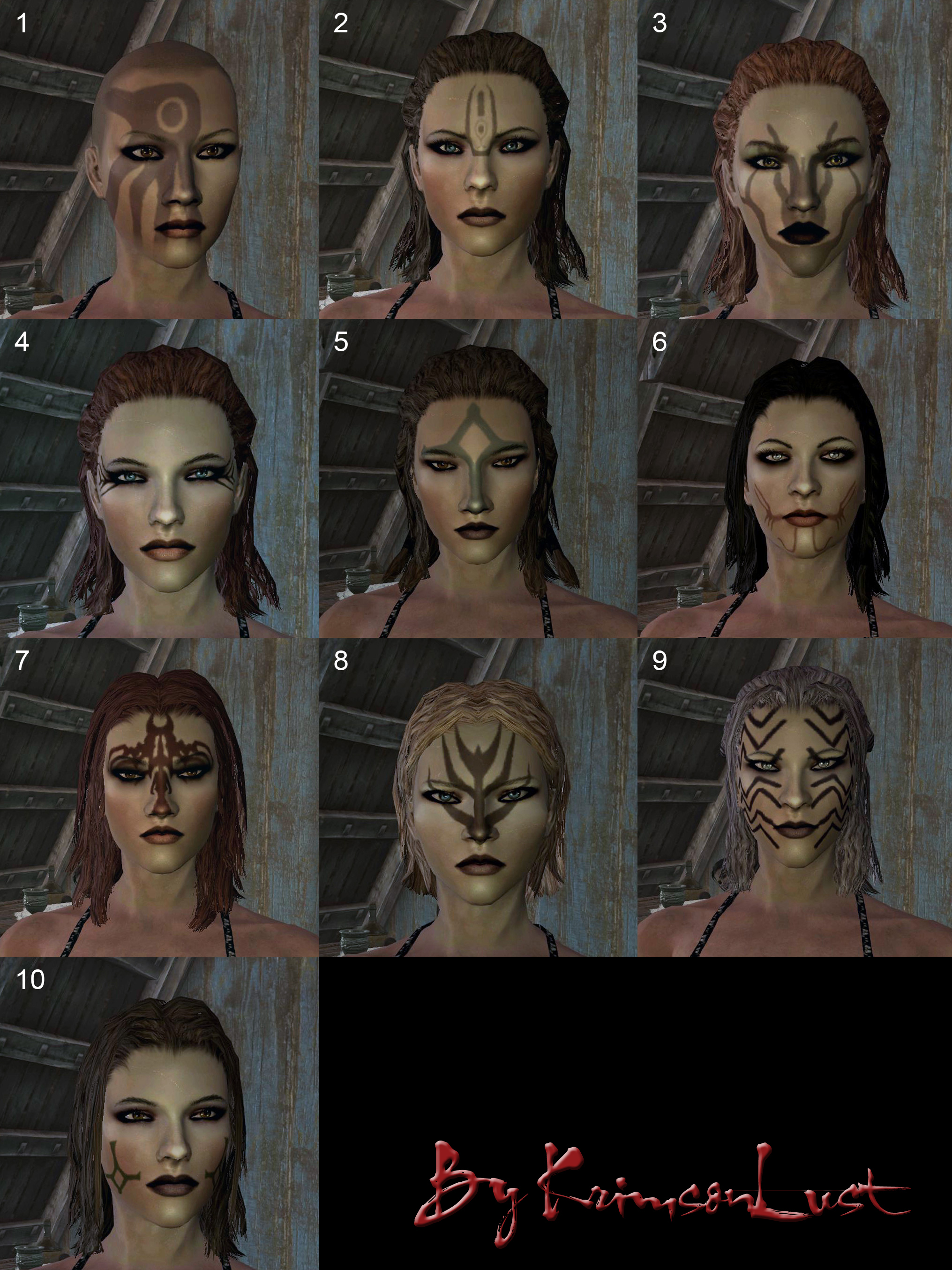 Female Stygian Warpaints - The Elder Scrolls V: Skyrim Mods - CurseForge