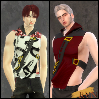 Riot Hooded Vest - The Sims 4 Create a Sim - CurseForge