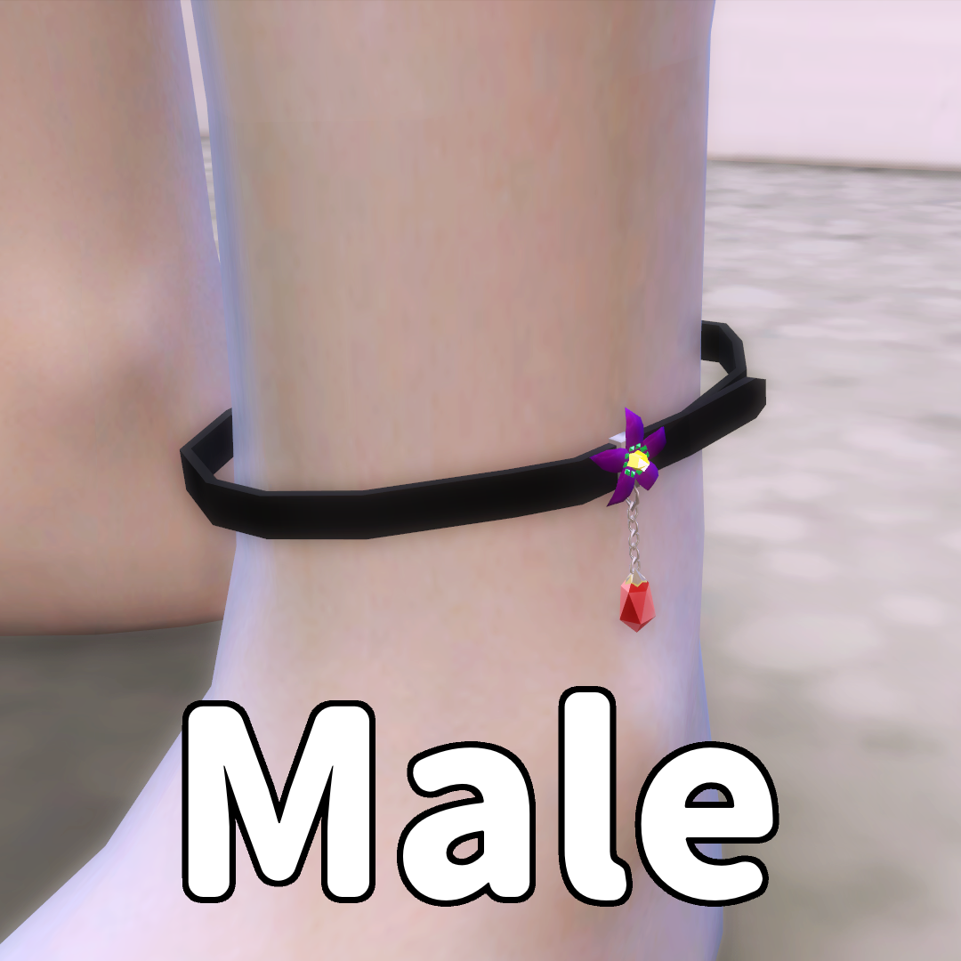 Nightshade Anklet -For Male- - Create a Sim - The Sims 4 - CurseForge