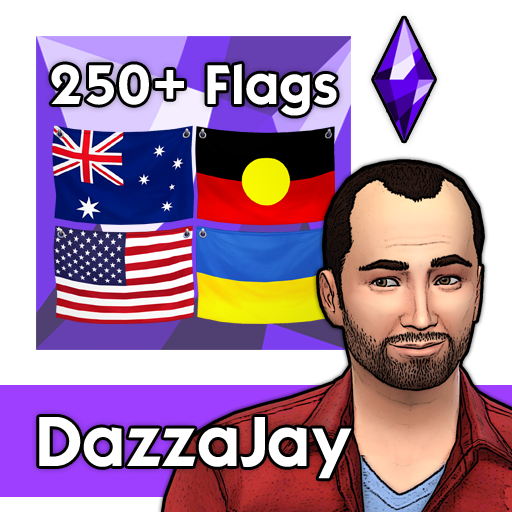 Mega Country Flag Pack (250+ Flags) - The Sims 4 Build / Buy - CurseForge