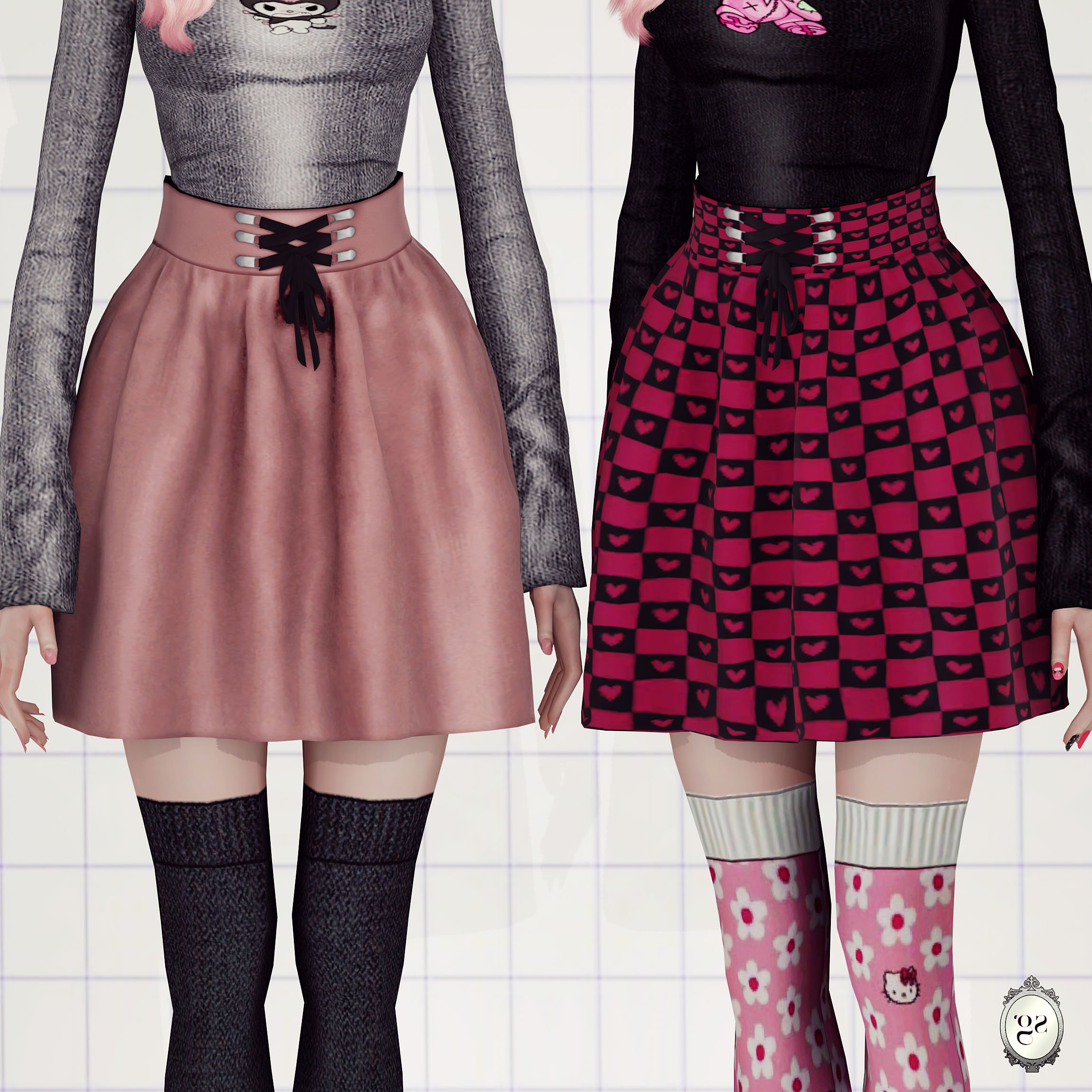 Blair skirt - The Sims 4 Create a Sim - CurseForge