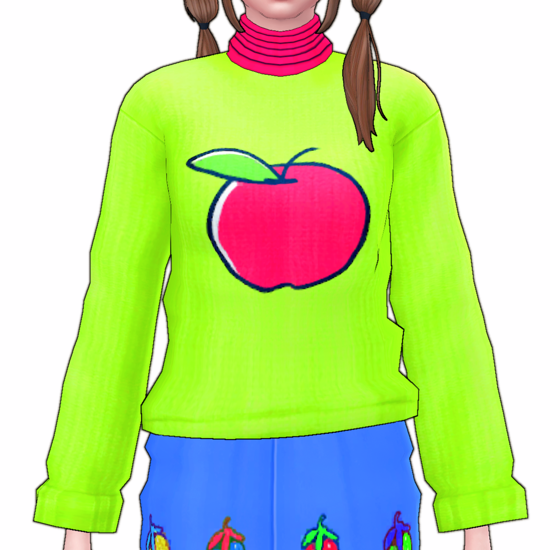 Install FRUIT SWEATER 🍓 - The Sims 4 Mods - CurseForge