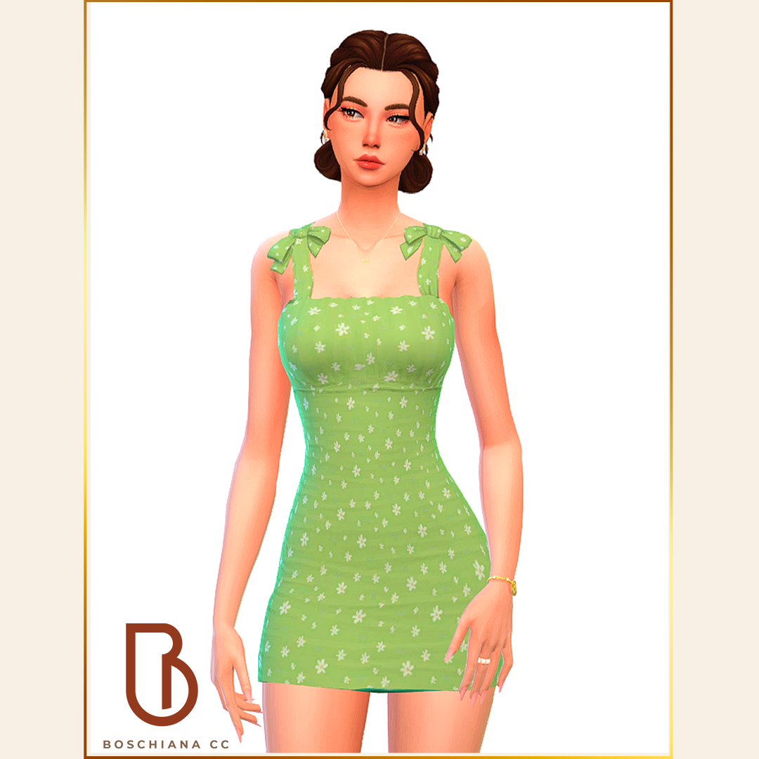 Shacely Dress 🎀 - The Sims 4 Create a Sim - CurseForge