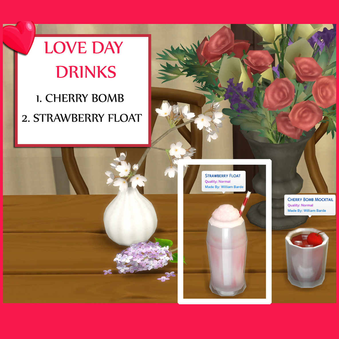 Strawberry Float - The Sims 4 Mods - CurseForge