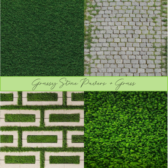 Grassy Stone Pavers + Grass - The Sims 4 Build / Buy - CurseForge
