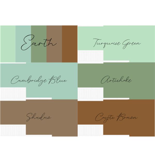 Coolors Custom Palette Wallpapers - Earth - The Sims 4 Build / Buy ...