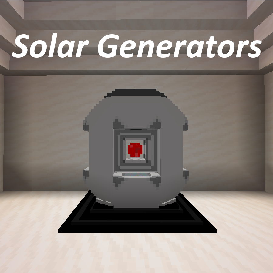 Solar Generators - Minecraft Mods - CurseForge