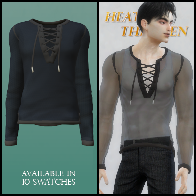 Laced Long Sleeves - The Sims 4 Create a Sim - CurseForge