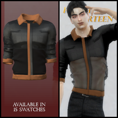Collared Up Long Sleeves - The Sims 4 Create a Sim - CurseForge