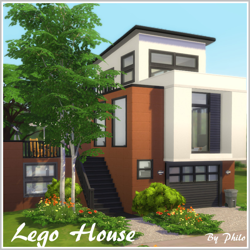 Lego House - The Sims 4 Rooms / Lots - CurseForge