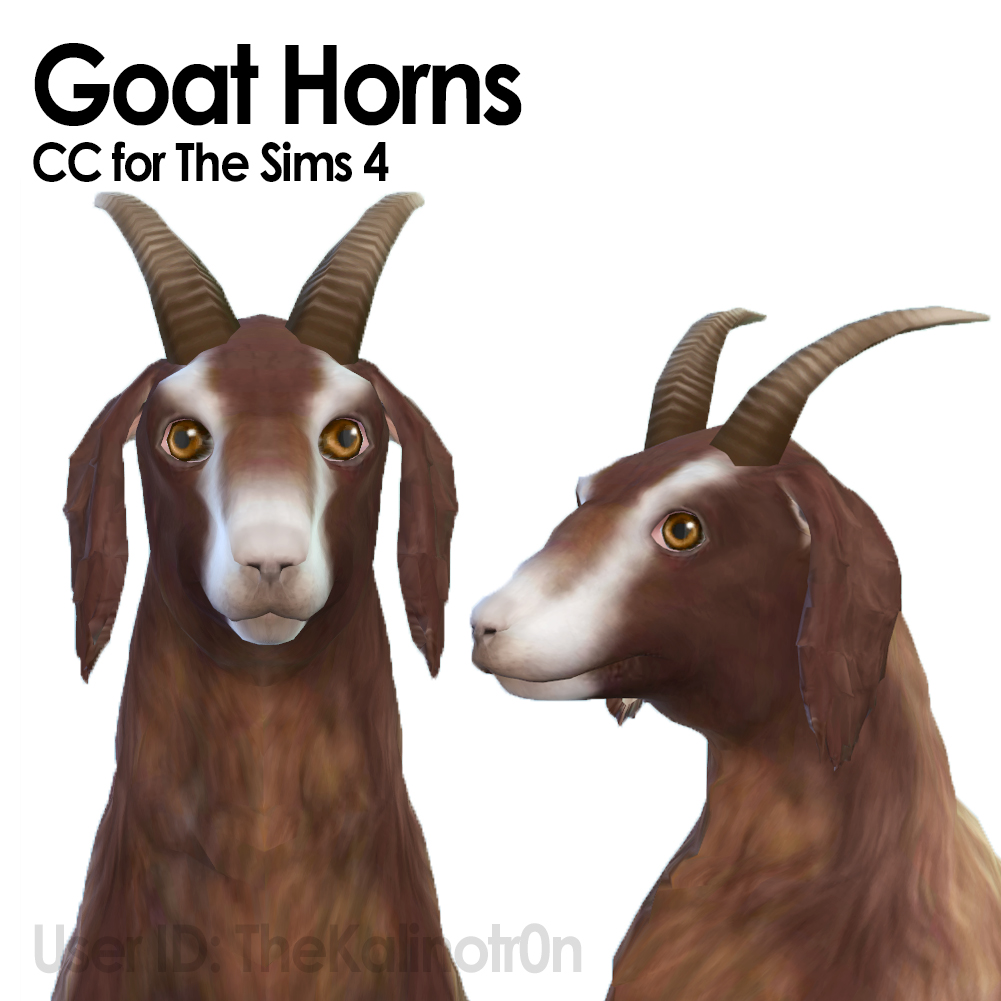 Goat Horn (Dogs) - The Sims 4 Pets - CurseForge