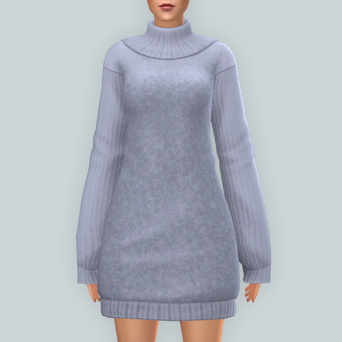 Qicc Nieva Sweater Dress The Sims 4 Create A Sim Curseforge