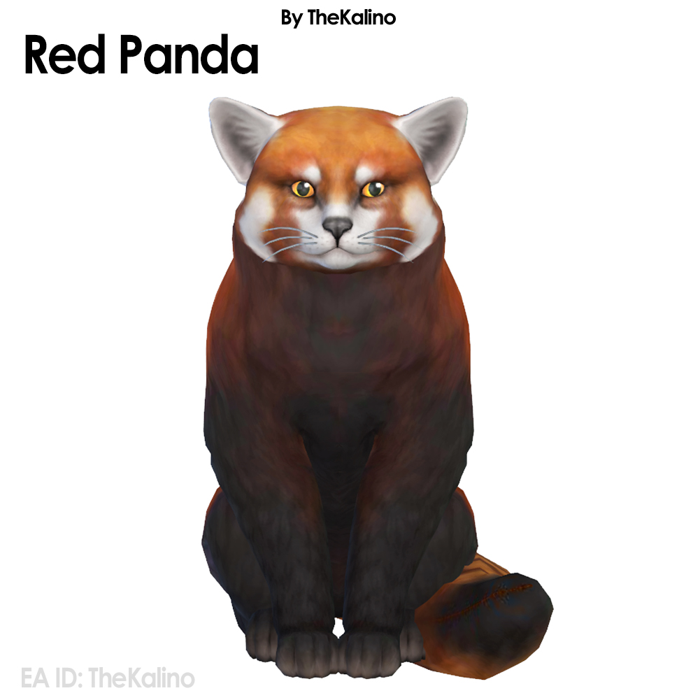 Red Panda - Cat - The Sims 4 Sims / Households - CurseForge