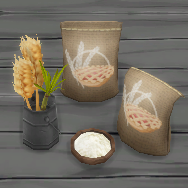Pastry Flour Milled Ingredient - The Sims 4 Mods - CurseForge