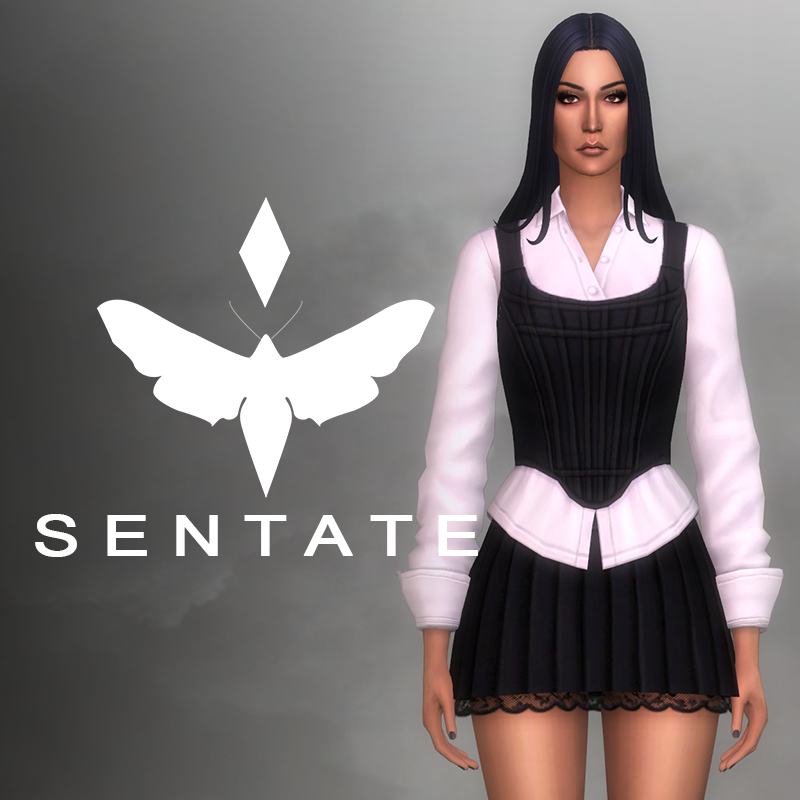 Aida Corset Top - The Sims 4 Create a Sim - CurseForge