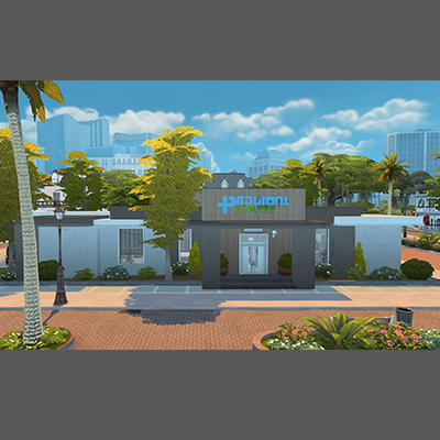 Magnolia Health Clinic - The Sims 4 Rooms / Lots - CurseForge