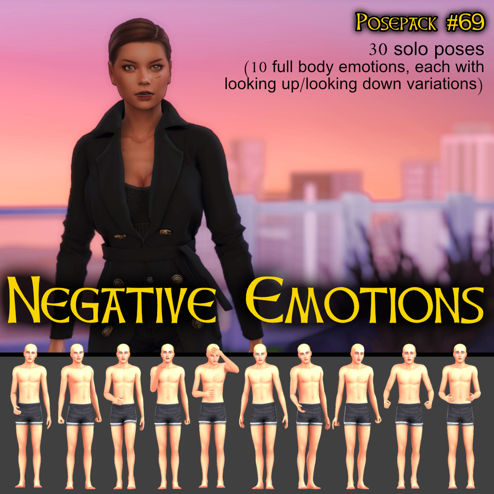 Negative Emotions (adult ve... - Mods - The Sims 4 - CurseForge