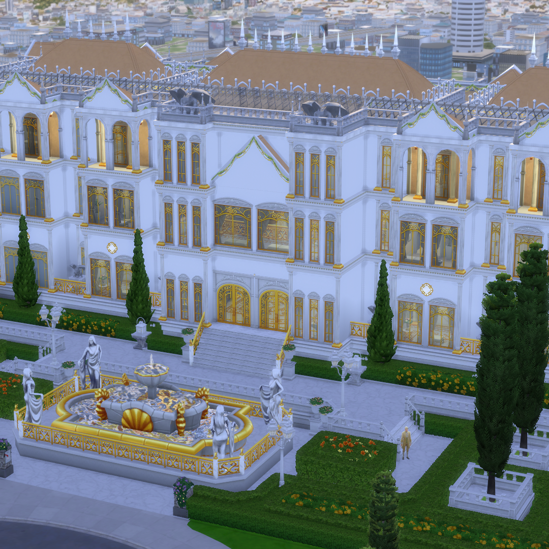 Rosvellian Palace [NO CC}] - The Sims 4 Rooms / Lots - CurseForge