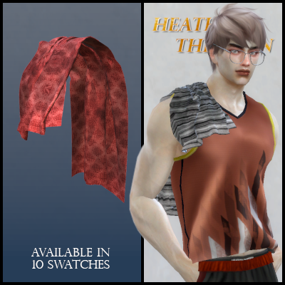 Wet Towel on Shoulder (Necklace) - The Sims 4 Create a Sim - CurseForge