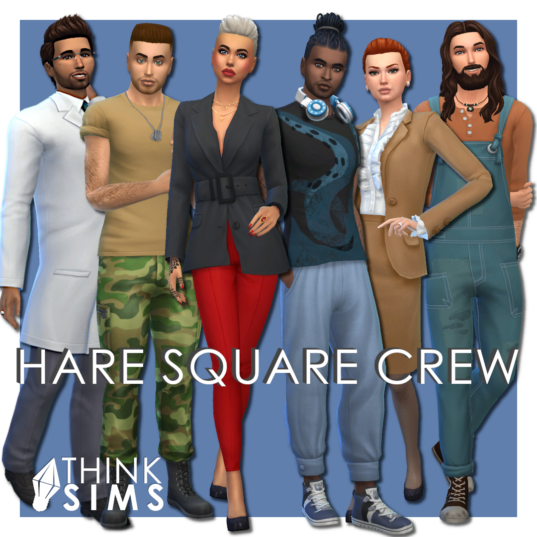 Hare Square Crew - The Sims 4 Sims / Households - CurseForge