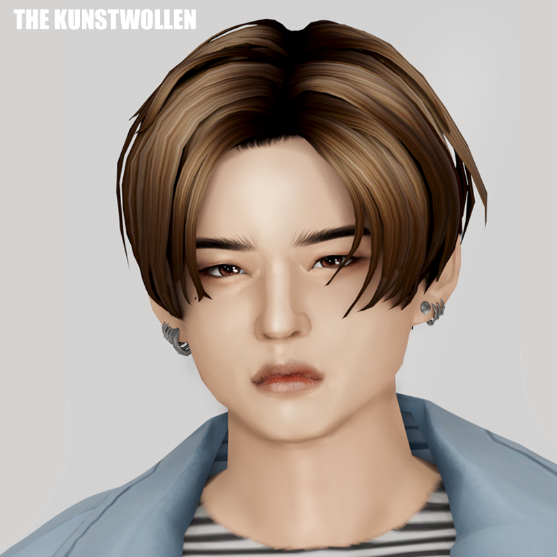 Minjae hair - The Sims 4 Create a Sim - CurseForge