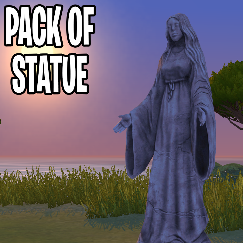 Pack of statues by Jochi - The Sims 4 Build / Buy - CurseForge
