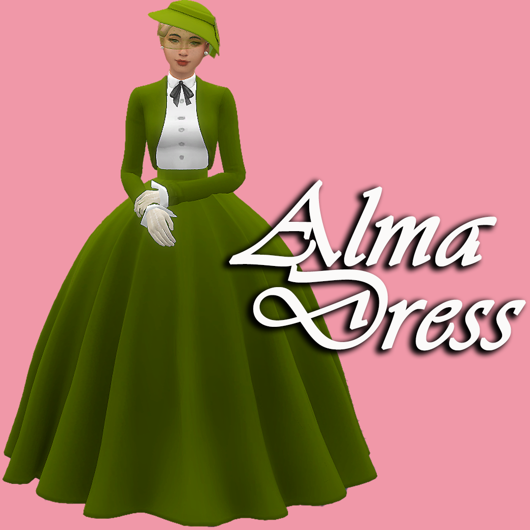 Alma Dress The Sims 4 Create A Sim CurseForge