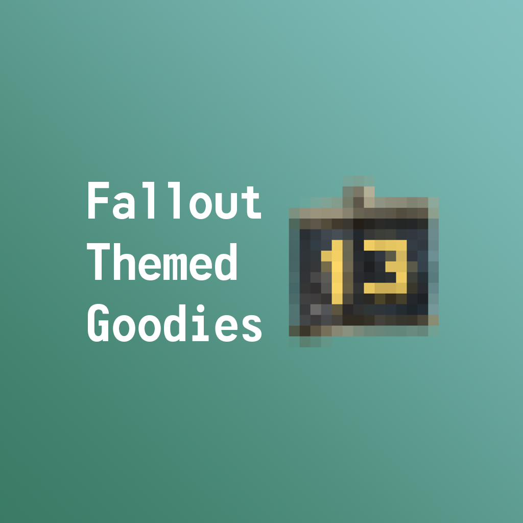 Fallout Themed Goodies - Minecraft Mods - CurseForge