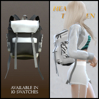 Backpack on Two Shoulders (Acc Rings) - The Sims 4 Create a Sim ...