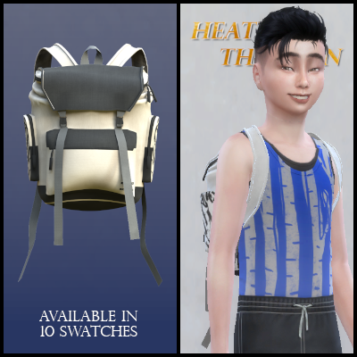 Download Backpack on Two Shoulders (Acc Wrist) - The Sims 4 Mods ...