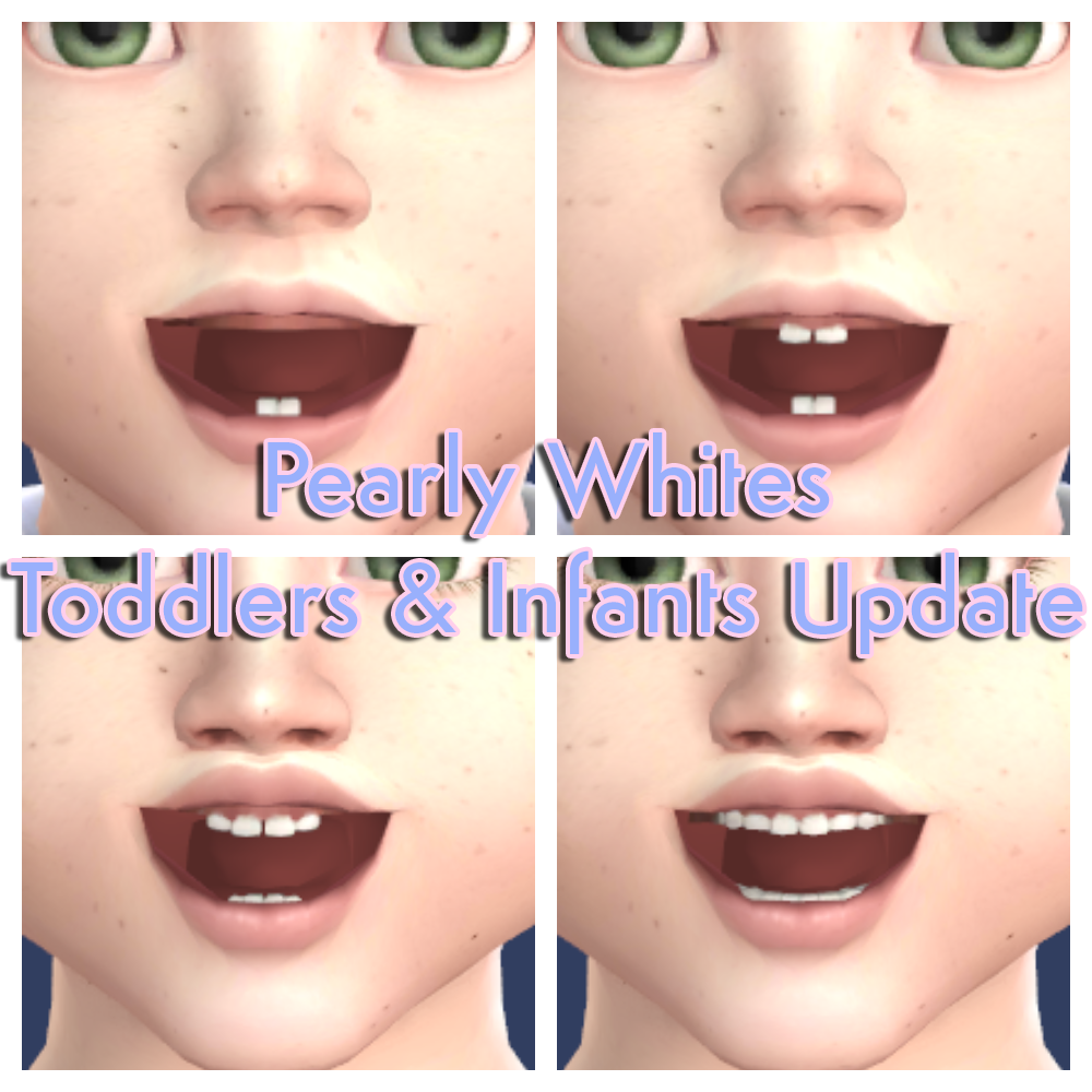 Download Pearly Whites Toddler and Infant Teeth Replacement - The Sims ...