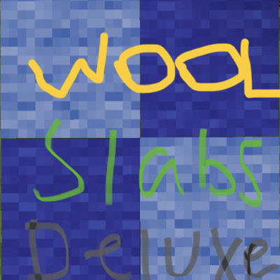 Wool Slabs Deluxe - Minecraft Bedrock Addons - CurseForge