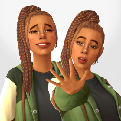Jenna Hair - The Sims 4 Create a Sim - CurseForge